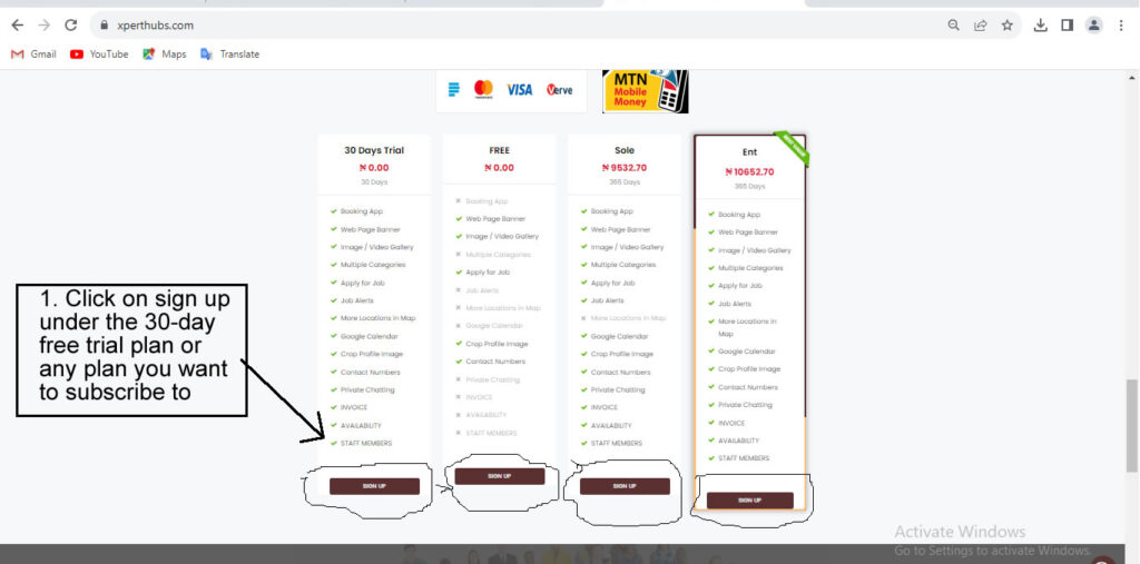 How to register as a Service Provider – Service providers portal